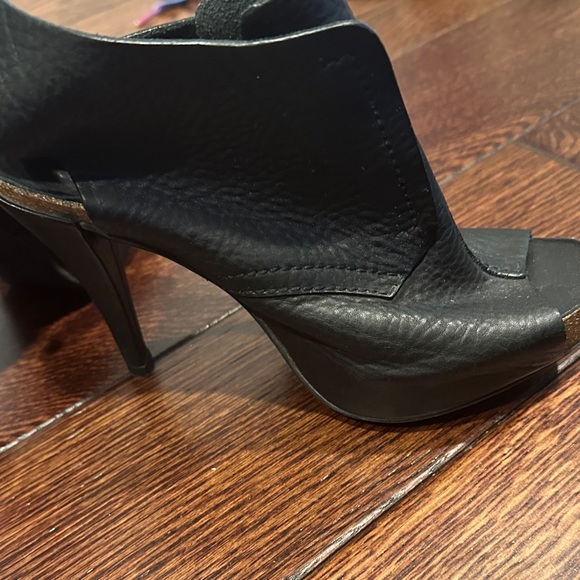 Pedro Garcia | Shoes | Pedro Garcia Black Textured Heels | Poshmark